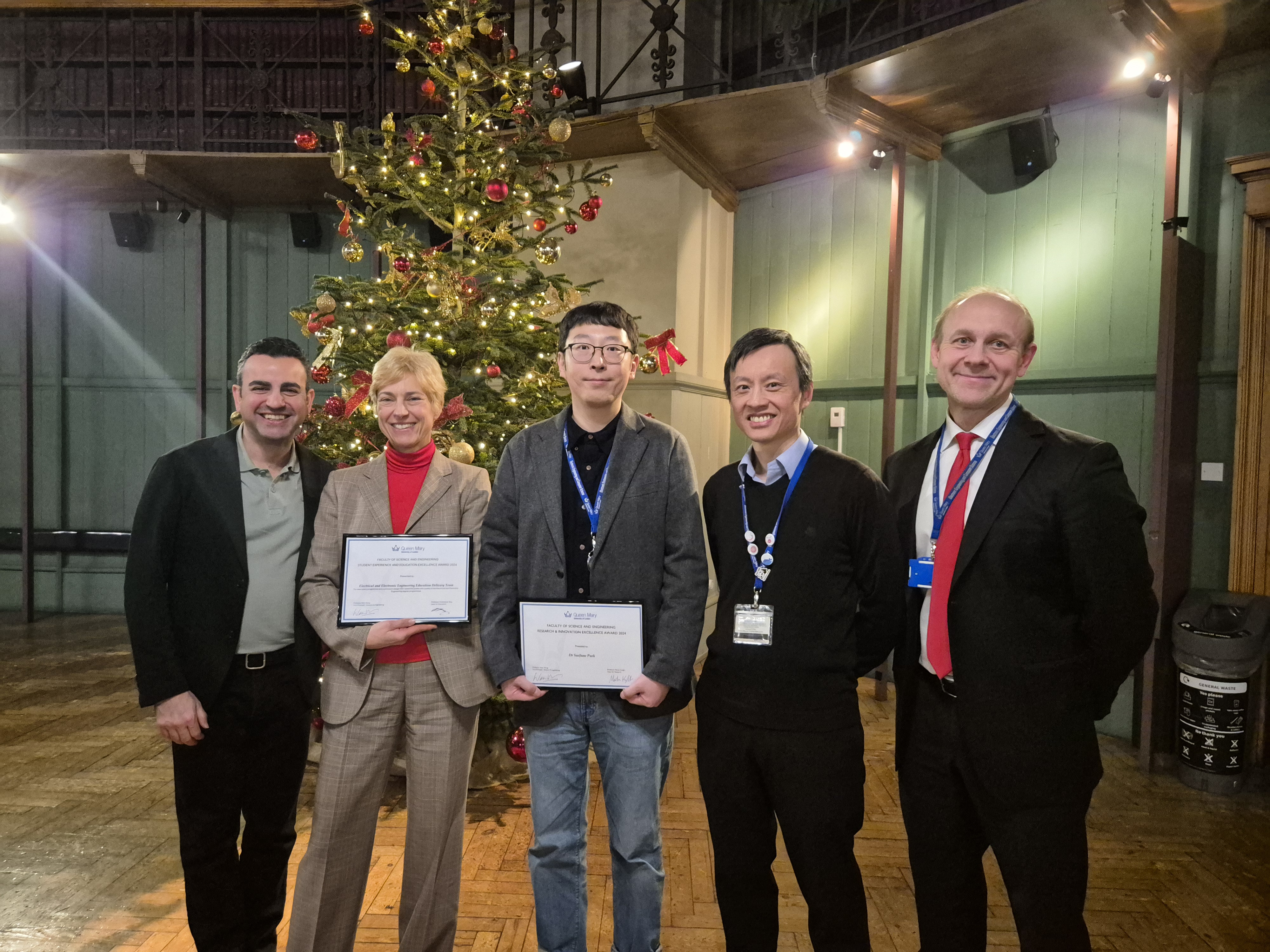 Double Awards for Centre for Electronics at QMUL S&E Excellence ...